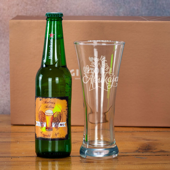 Set de bere premium pentru tați, într-o cutie de cadou - giftor.hu